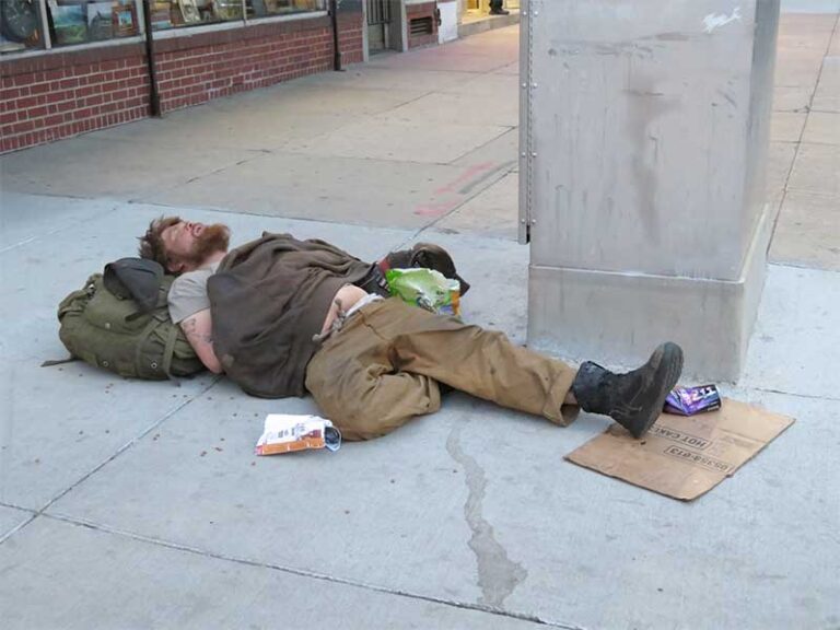 Sun Valley Homeless Enduring Blistering Heat - Sun Valley by Jose Mier